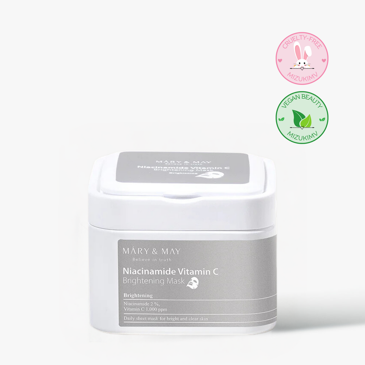 MARY & MAY Niacinamide Vitamin C Brightening Mask – Mizuki